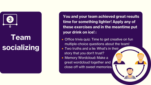 Team building exercises for meetings: combining content and fun