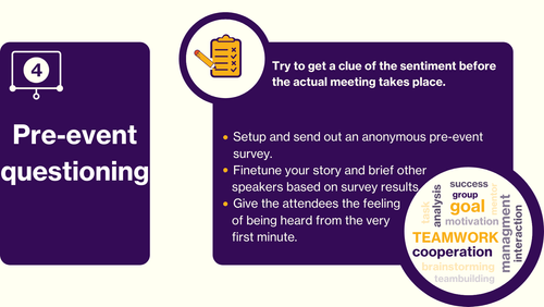 Interactive presentation ideas